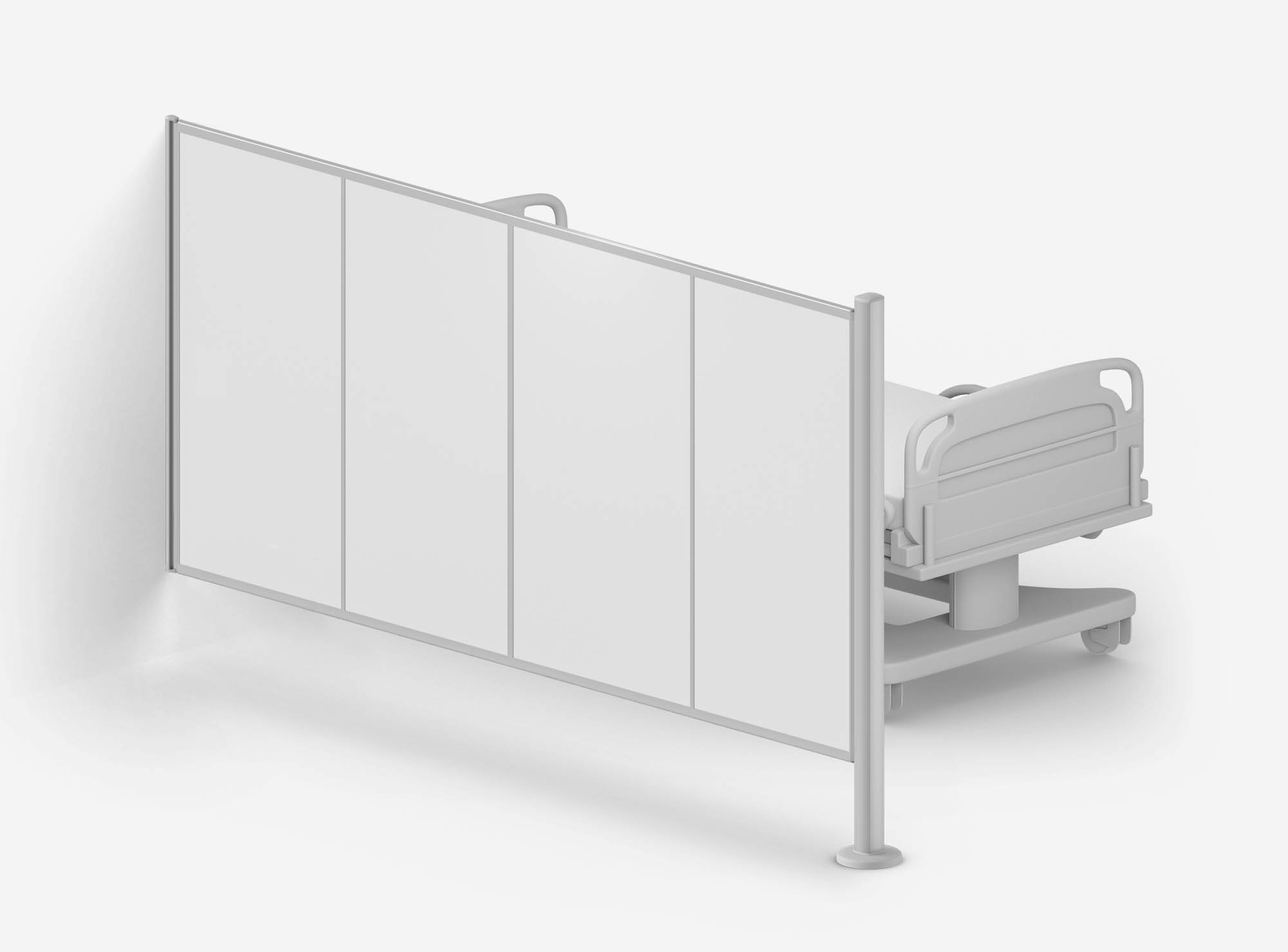 Configurator for hospital privacy screens | Silentia